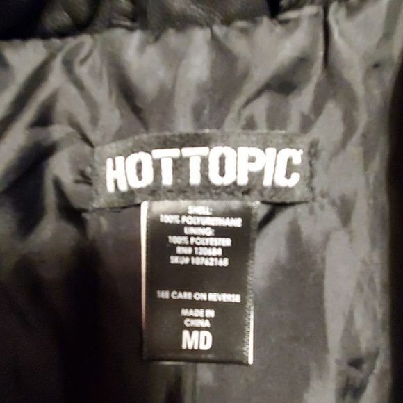 Hot Topic | Jackets & Coats | Leather Jacket | Poshmark
